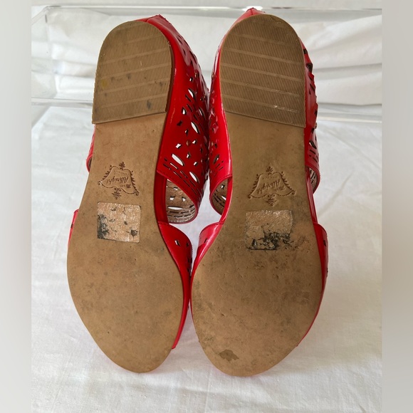 Anthropologie | Shoes | Anthropologie Miss Albright Red Patent Leather ...